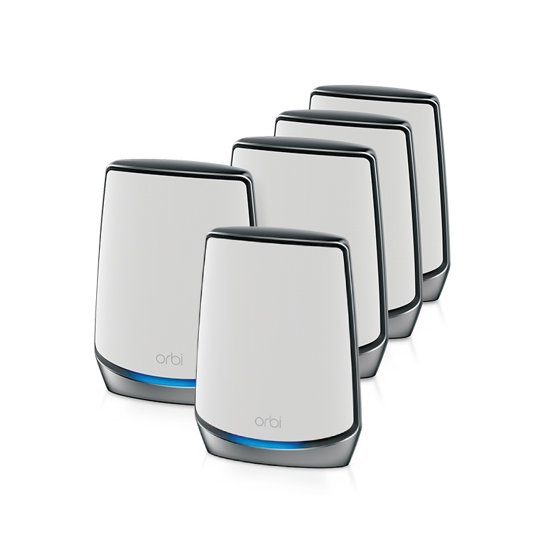 Netgear Orbi AX6000 TriBand Mesh WiFi 6 System 5 pack system | DeviceDeal