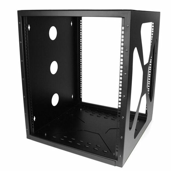 StarTech 12U 19" Wall Mount Side Mount Open Rack RK1219SIDEM