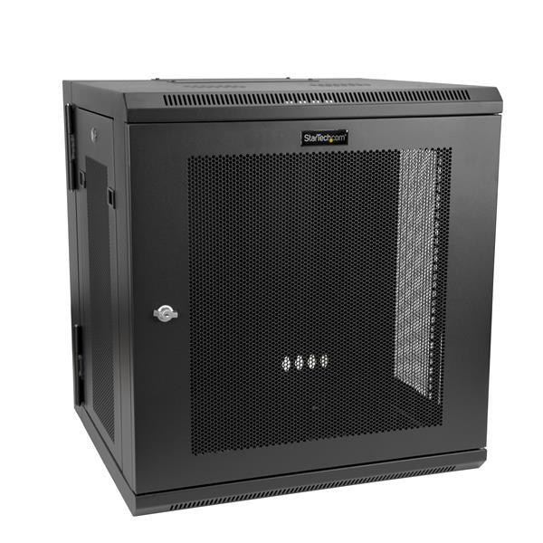 StarTech 12U Wall-Mount Server Rack Cabinet - Up to 17 in. Deep ...