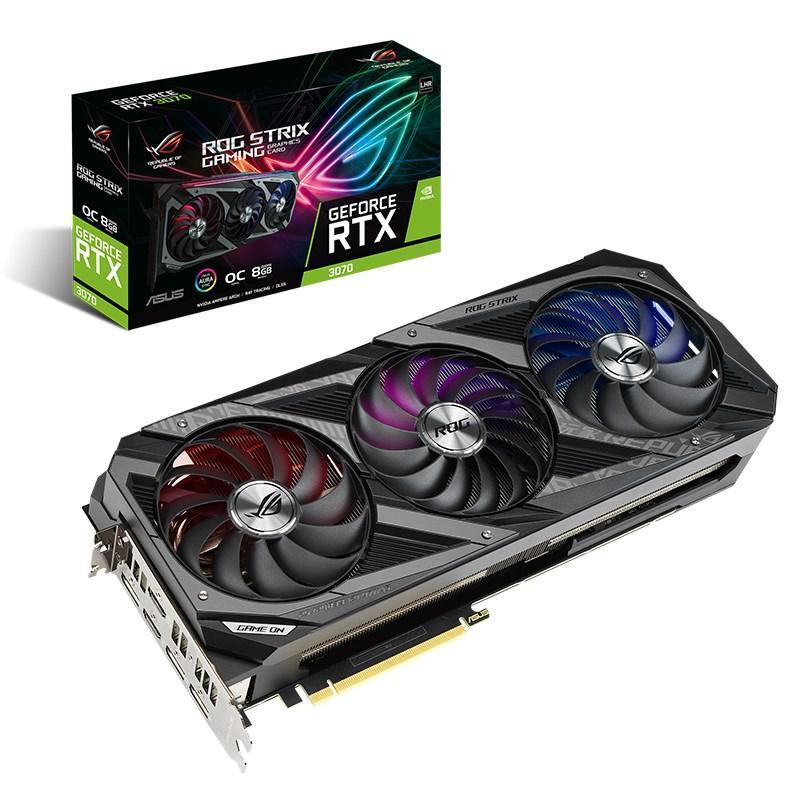 ASUS GeForce RTX 3070 ROG STRIX OC V2 8GB Video Card - ROG-STRIX ...