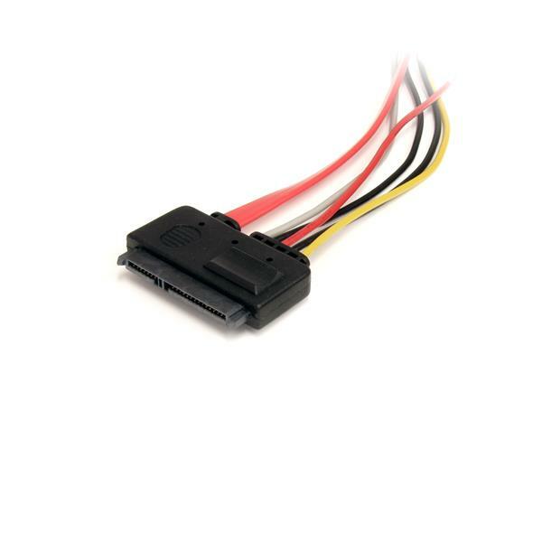 StarTech 12in 22 Pin SATA Power and Data Extension Cable SATA22PEXT