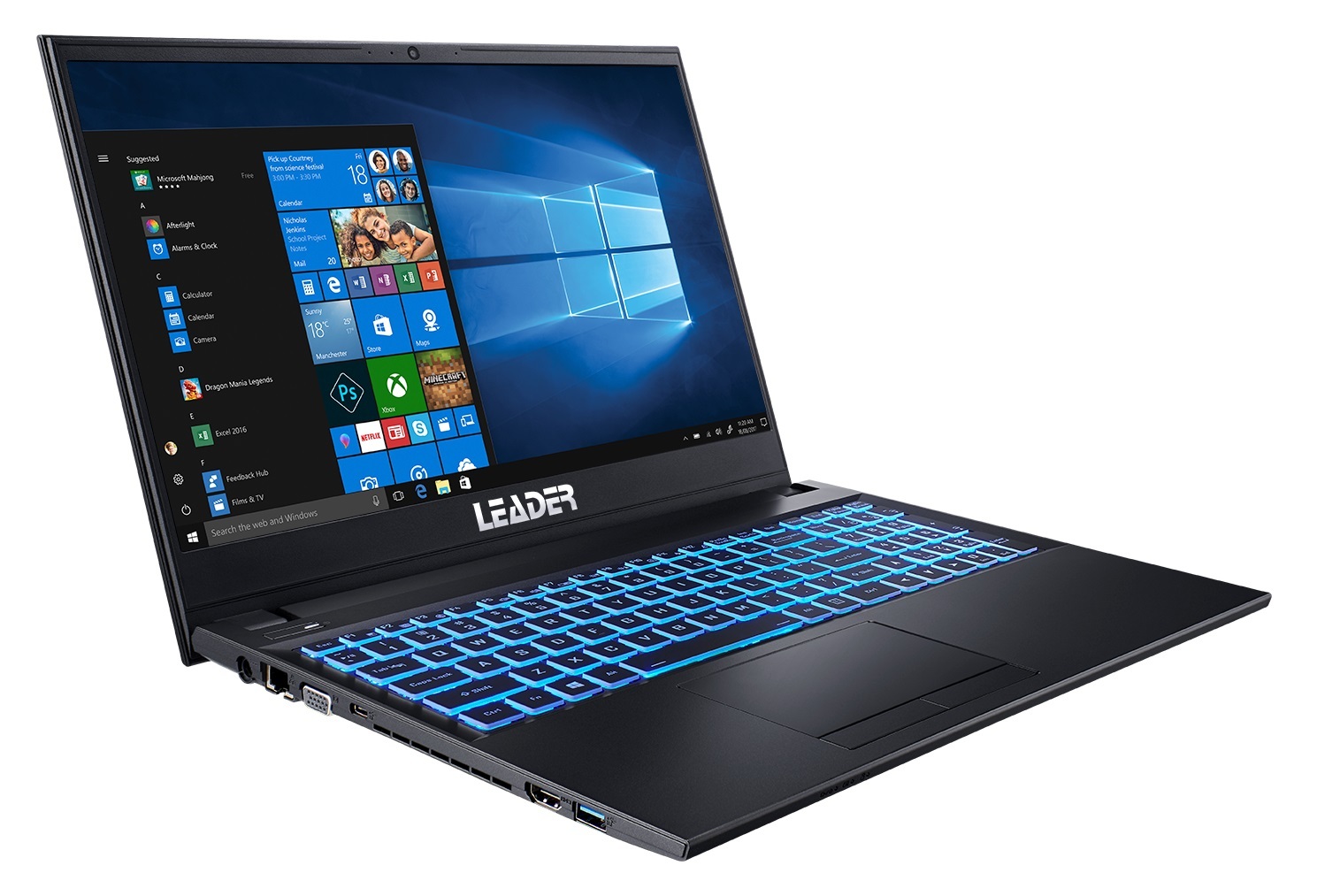 Leader Companion 513 Notebook, 15.6' Full HD, Intel i7-1065G7, 8GB ...