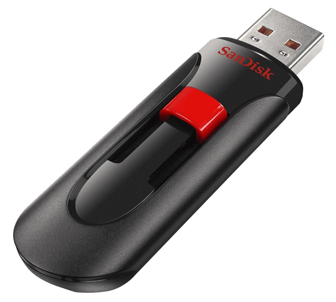 SanDisk 64GB Cruzer Glide 3.0 USB Flash Drive CZ600 USB3.0 Black with ...