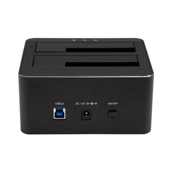 StarTech Dual-Bay USB 3.0 Gen1 SATA HDD Docking Station SDOCK2U33V StarTech Dual-Bay USB 3.0 Gen1 SATA HDD Docking Station SDOCK2U33V