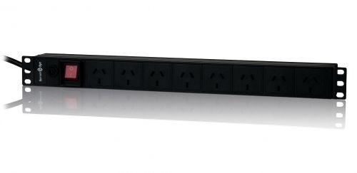 SERVEREDGE Basic 1RU 8 Port PDU (8) 3 Pin AUS GPO Output | DeviceDeal