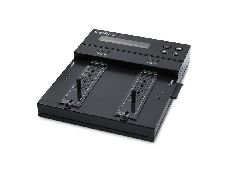 StarTech SM2DUPE11 Standalone M.2 SATA & M.2 NVMe Duplicator and Eraser ...