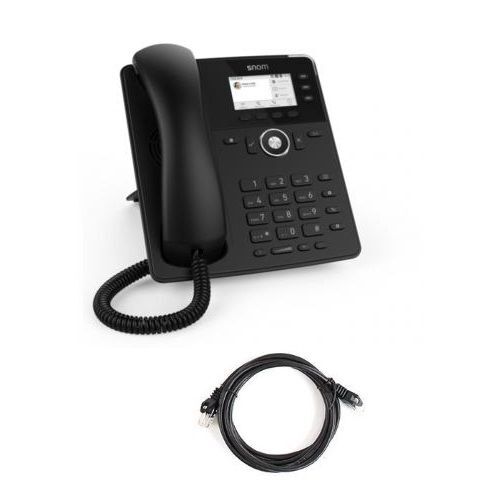 SNOM 4 Line Professional entry-level color VoIP Phone (SNOM-D717 ...