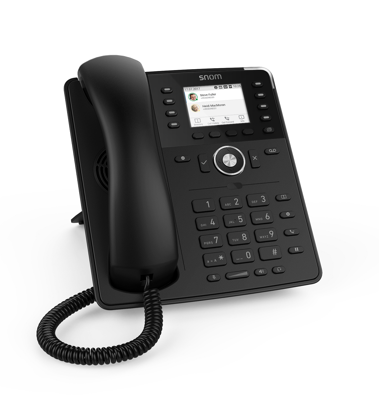 Snom D735 SIP VOIP 2.7" PoE Phone with USB WiFi Stick Support | DeviceDeal