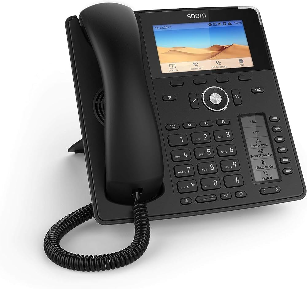 SNOM D785N SIP Desk Phone, 4.3 Inch Colour Display, 480 x 272 Pixels ...
