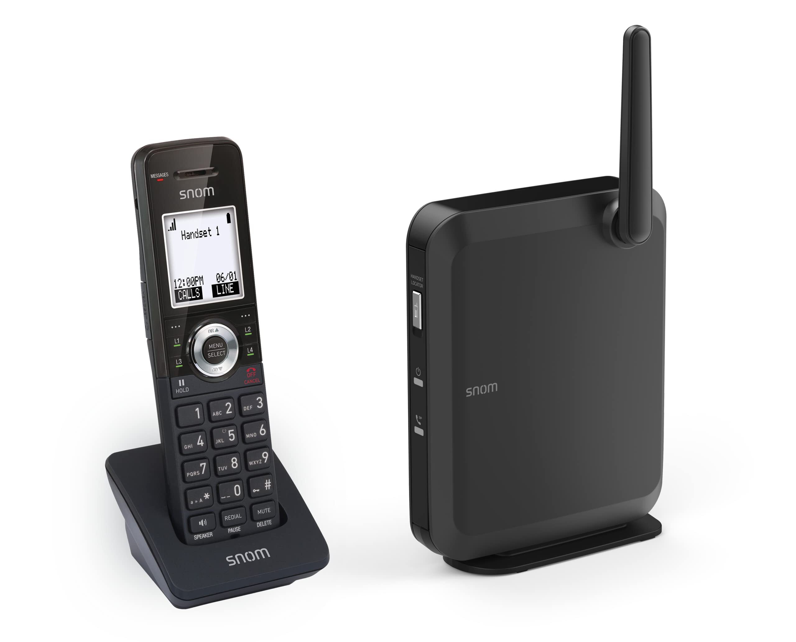 SNOM M110SC Snom IP DECT Bundle, PoE, Back, Long Standby Time, GAP ...