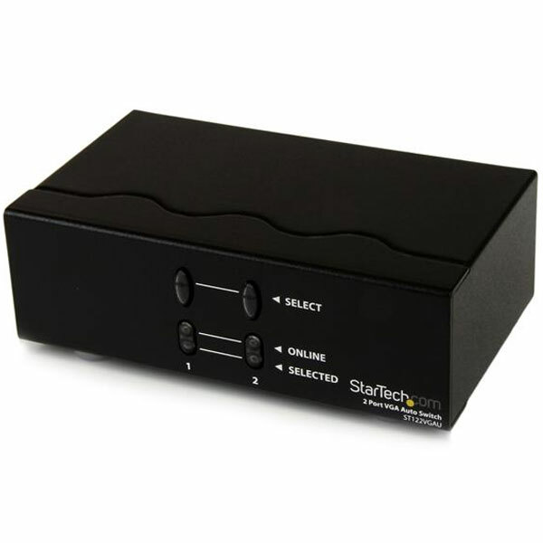 StarTech 2 Port VGA Auto Switch ST122VGAU