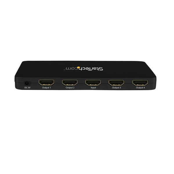 StarTech 4K HDMI 4-Port Video Splitter - 4K @30Hz ST124HD4K