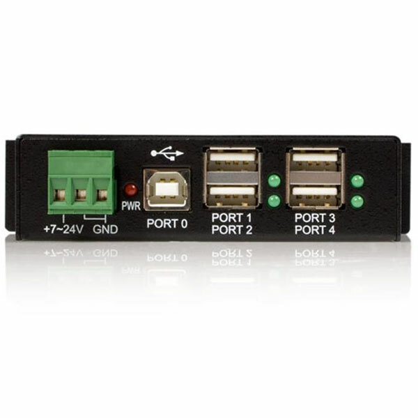 StarTech Mountable 4 Port Rugged USB Hub ST4200USBM