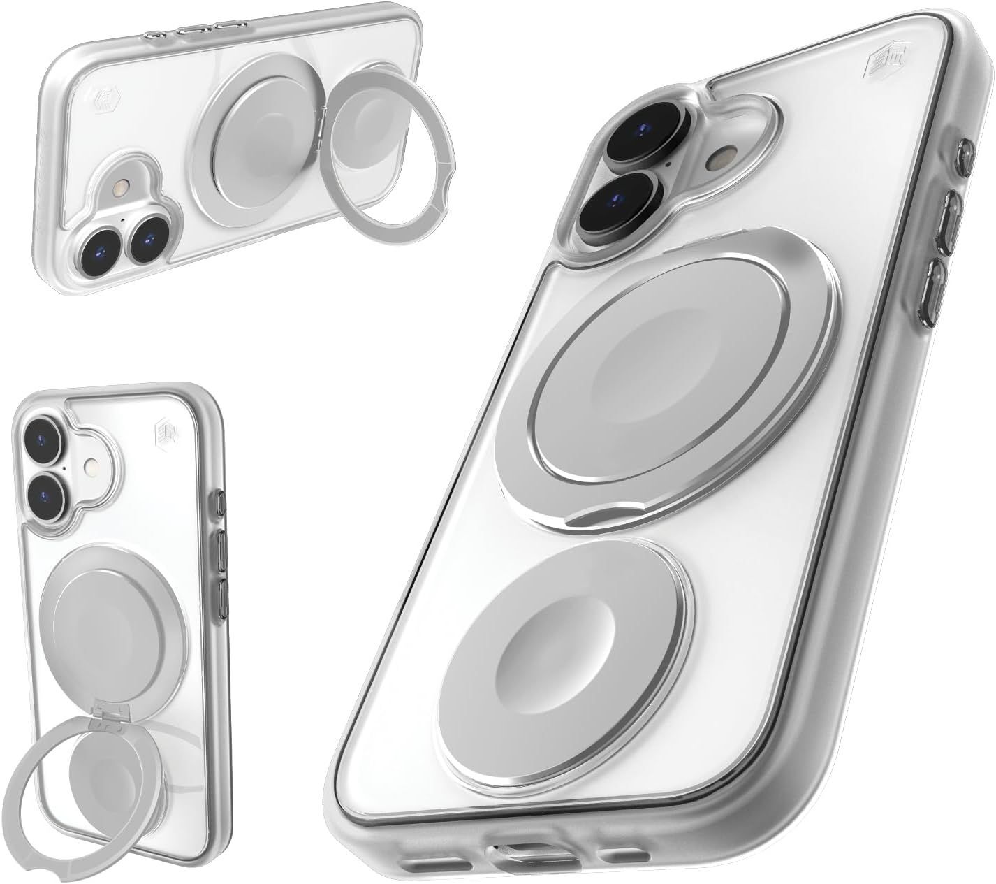 STM STM-322-451FE-02 Roll Spin MagSafe® Case for iPhone 16 - Clear ...