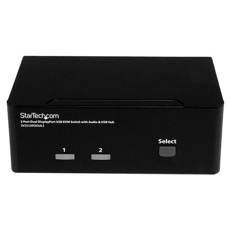 StarTech 4K Dual KVM Switch for DisplayPort Computers and Monitors ... StarTech 4K Dual KVM Switch for DisplayPort Computers and Monitors ...