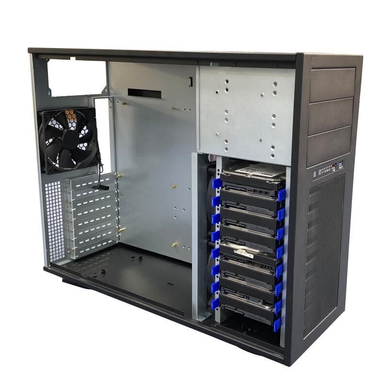 TGC Tower Server Chassis 4U 555mm Depth | DeviceDeal