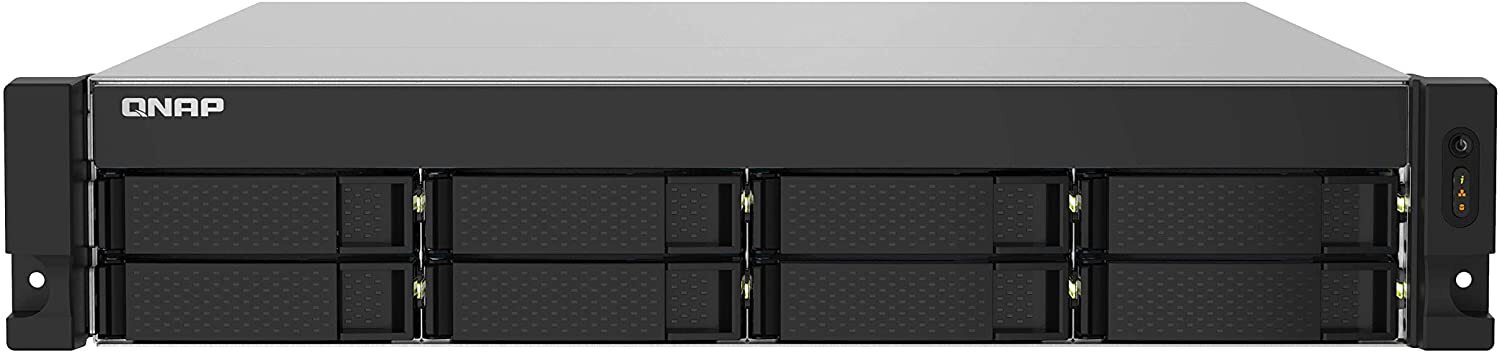 QNAP TS-832PXU-4G 8-Bay high speed rackmount SMB NAS with two 10GbE and ...