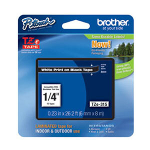 Brother TZe315 Labelling Tape 8 metres Labelling Tape