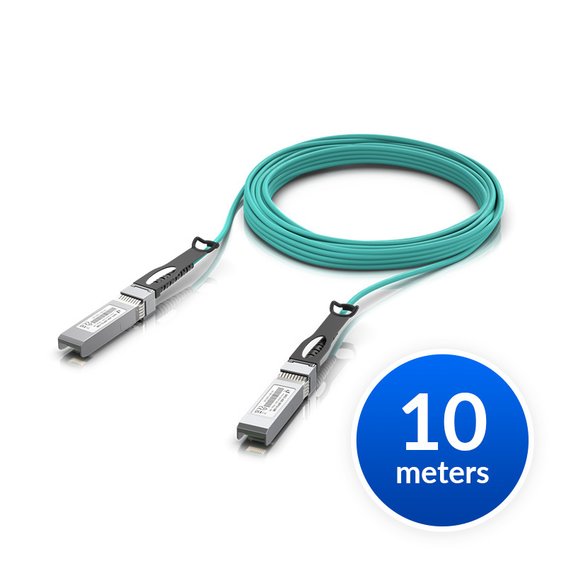 Ubiquiti 10 Gbps Long-Range DAC, 10m Length, Long-range SFP+ Direct ...