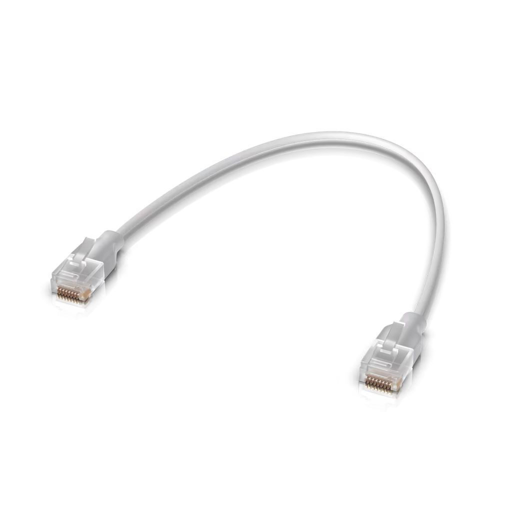 Ubiquiti UACC-Cable-Patch-EL-C6A-0.15M-W-24 UniFi Premium Patch Cable ...