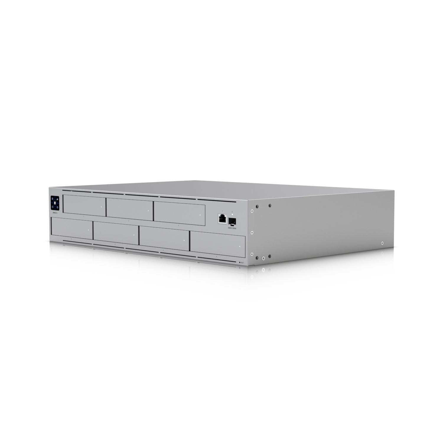 Ubiquiti UNAS Pro 2U rack-mount NAS with (7) 2.5/3.5" drive bays - 10 ...