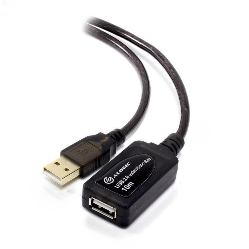 Alogic 10m USB 2.0 Active Extension Type A to Type A Cable (M/F) USB2 ...