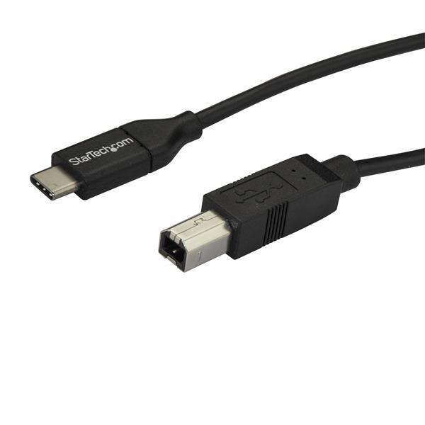 StarTech 2m (6ft) USB C to USB B Cable - M/M - USB 2.0 USB2CB2M StarTech 2m (6ft) USB C to USB B Cable - M/M - USB 2.0 USB2CB2M