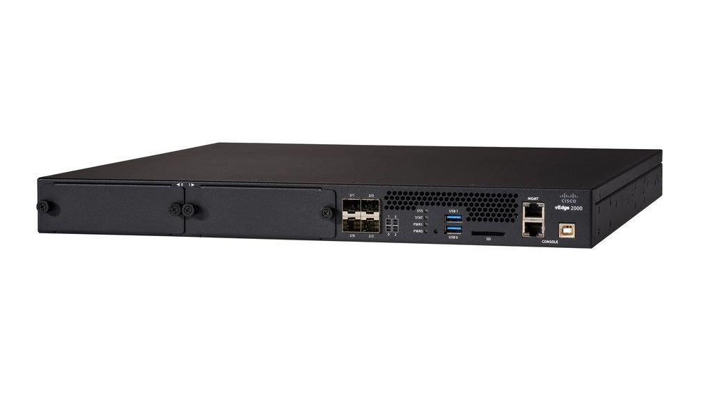 CISCO (VEDGE-2000-AC-K9) VEDGE-2000 AC ROUTER BASE CHASSIS WITH 4 ...