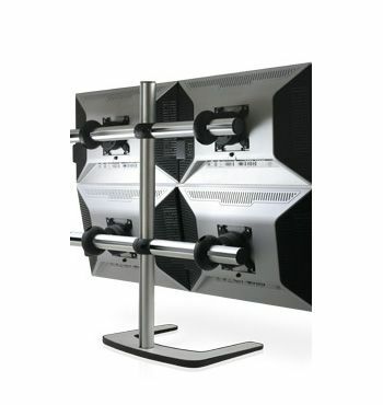 Atdec Visidec Freestanding Quad Display for 12" - 27" VFS-Q