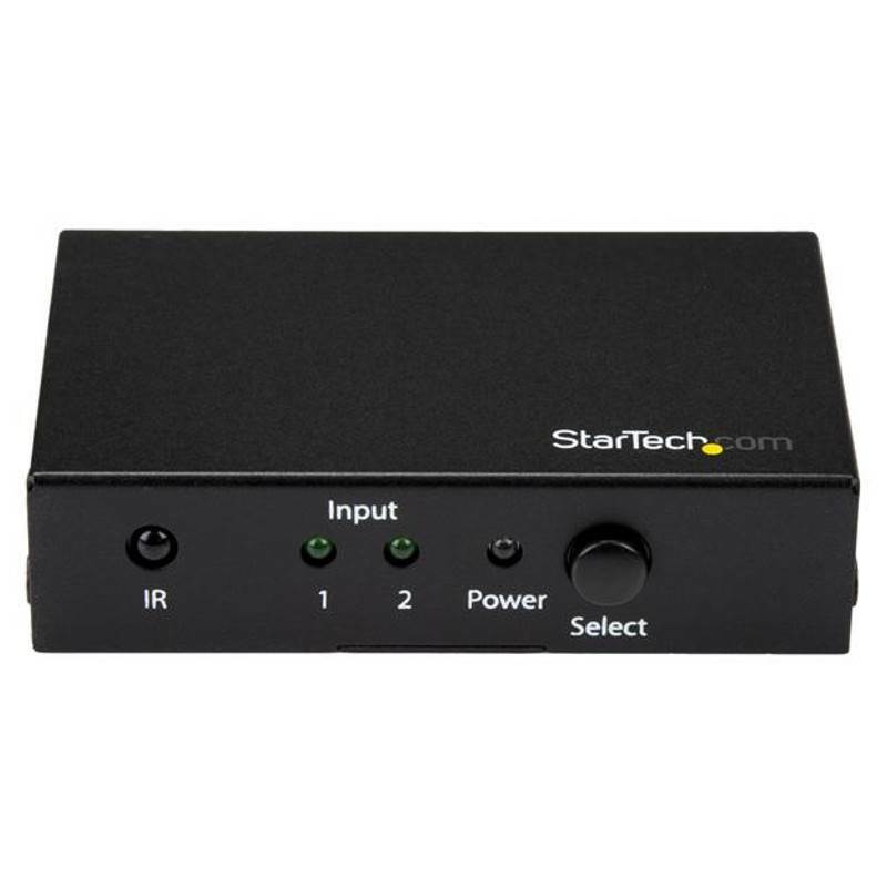 StarTech 2x1 HDMI Video Switch - 4K60 - HDMI Video Switcher - 4K 60Hz ...