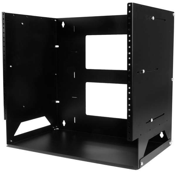 StarTech 8U Wall-Mount Server Rack with Shelf WALLSHELF8U