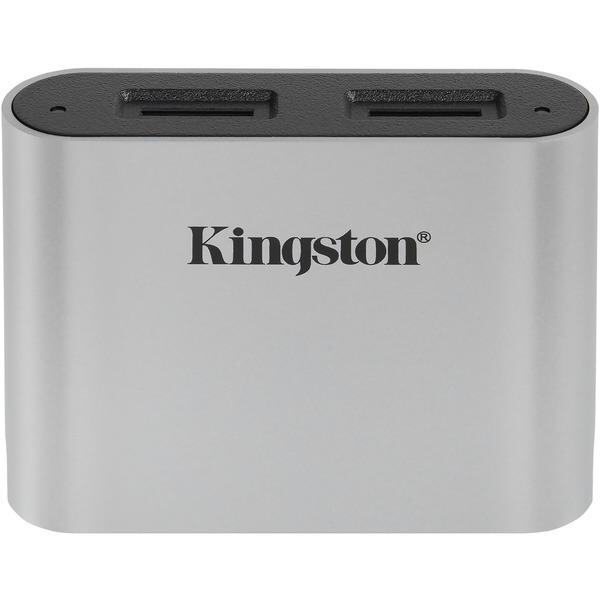KINGSTON MicroSDHC/SDXC UHS-IICardReader USB3.2 Gen1 Workflow Dual-Slot ...