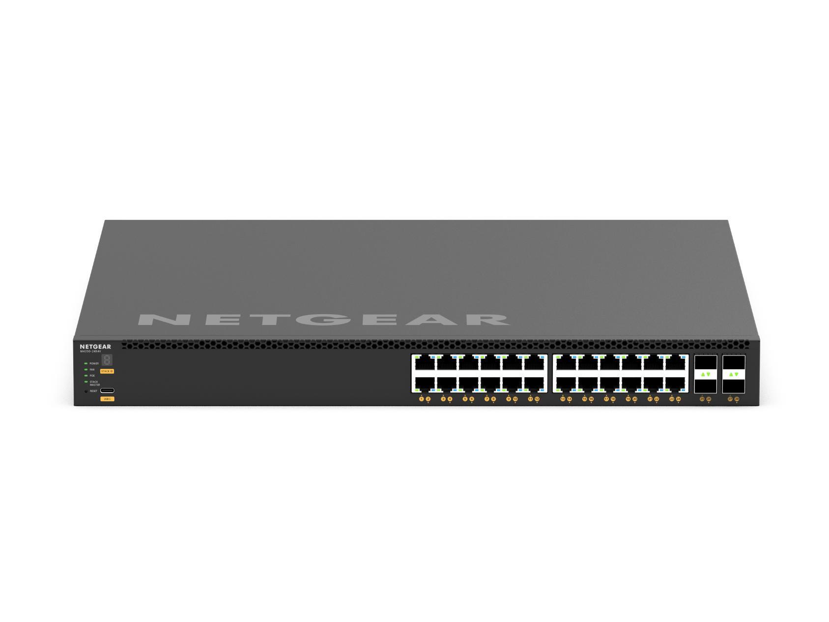 NETGEAR XSM4328CV-100AJS 28-PORT L3 STACK MANAGED SWITCH