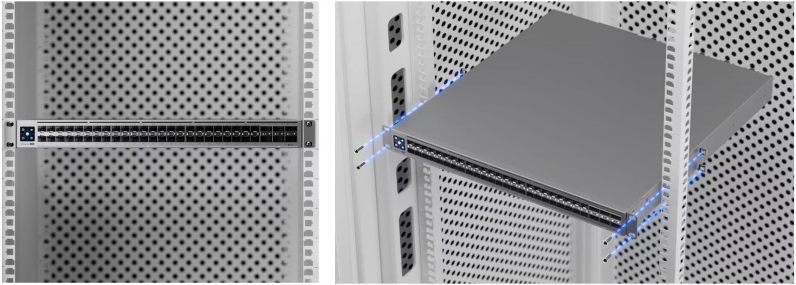 Ubiquiti ECS-Aggregation 1.8 Tbps high-density 100G/25G Layer 3 ...