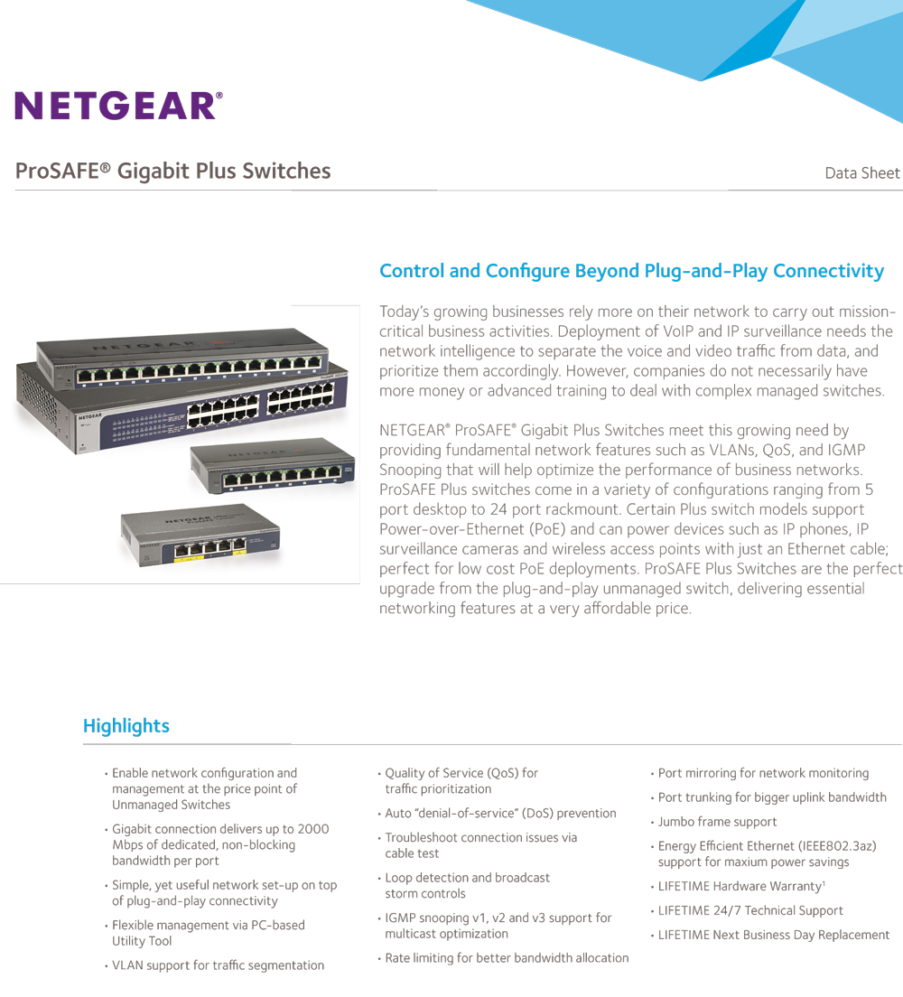 Netgear JGS516PE-100AJS | Device Deal Australia