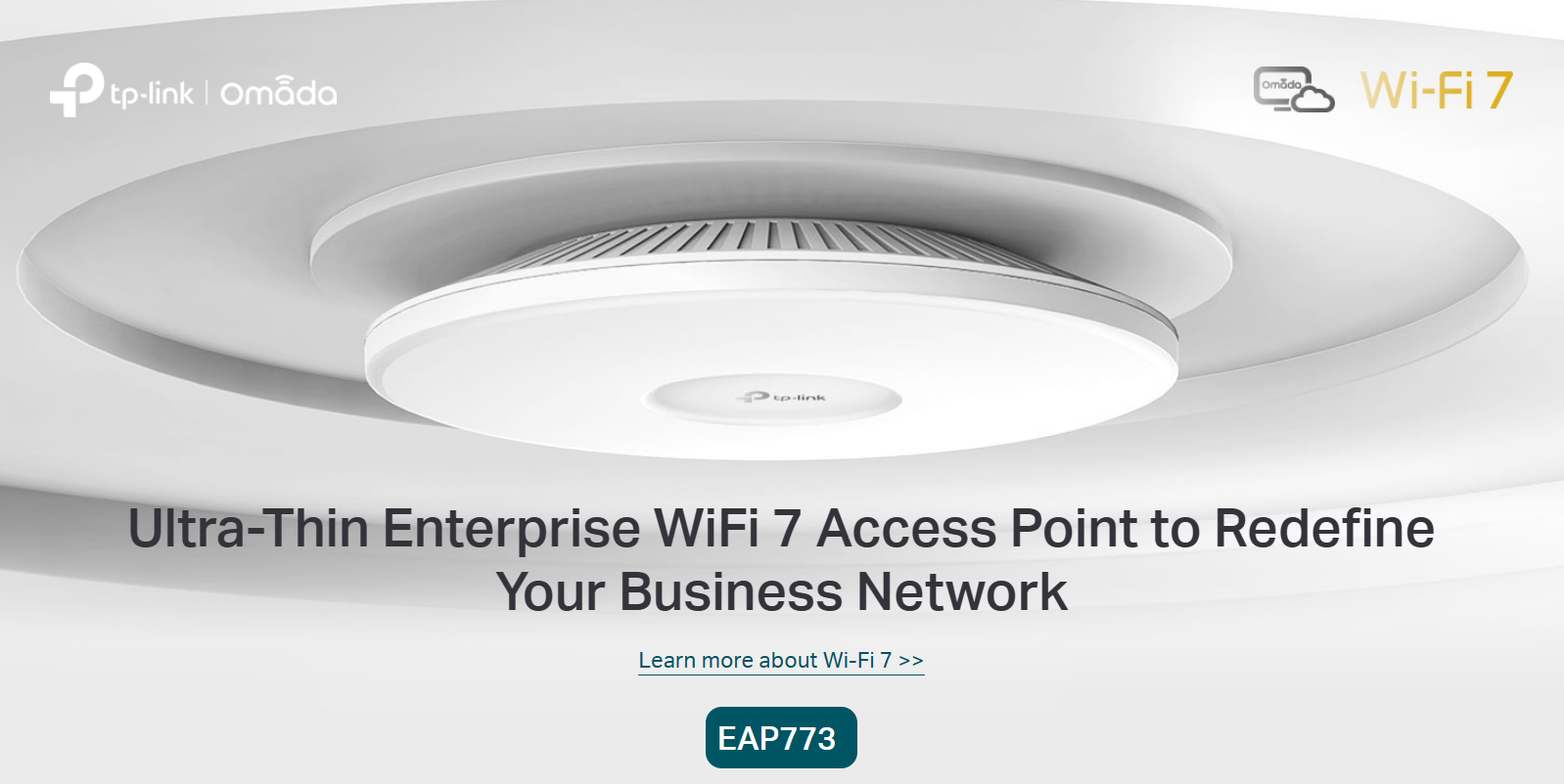 TP-Link EAP773 BE9300 Ceiling Mount Tri-Band Wi-Fi 7 Access Point ...