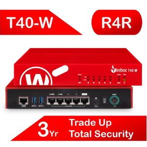 Trade Up to WatchGuard Firebox T40-W with 3-yr Total Security Suite (AU ...